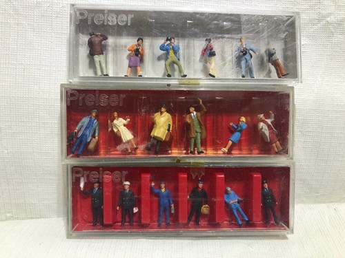 HO Scale Preiser 10028/10086/10089 Various Figures | eBay