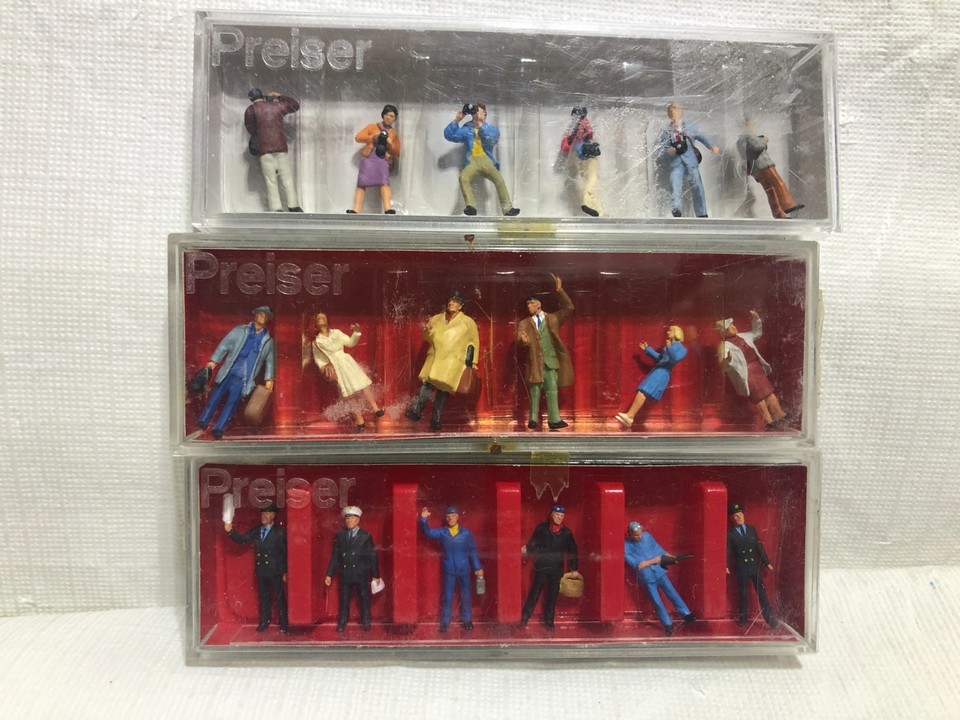 HO Scale Preiser 10028/10086/10089 Various Figures | eBay