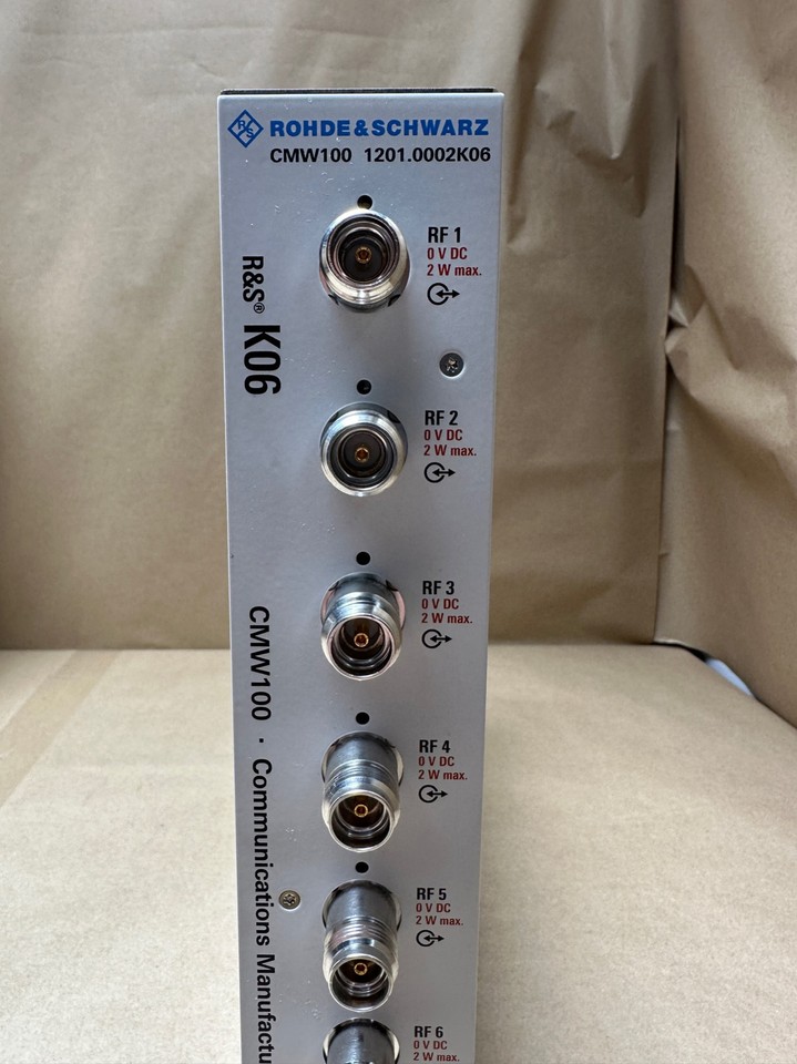 Rohde & Schwarz CMW100 5G Communications Manufacturing Test Set R&S K06 ...