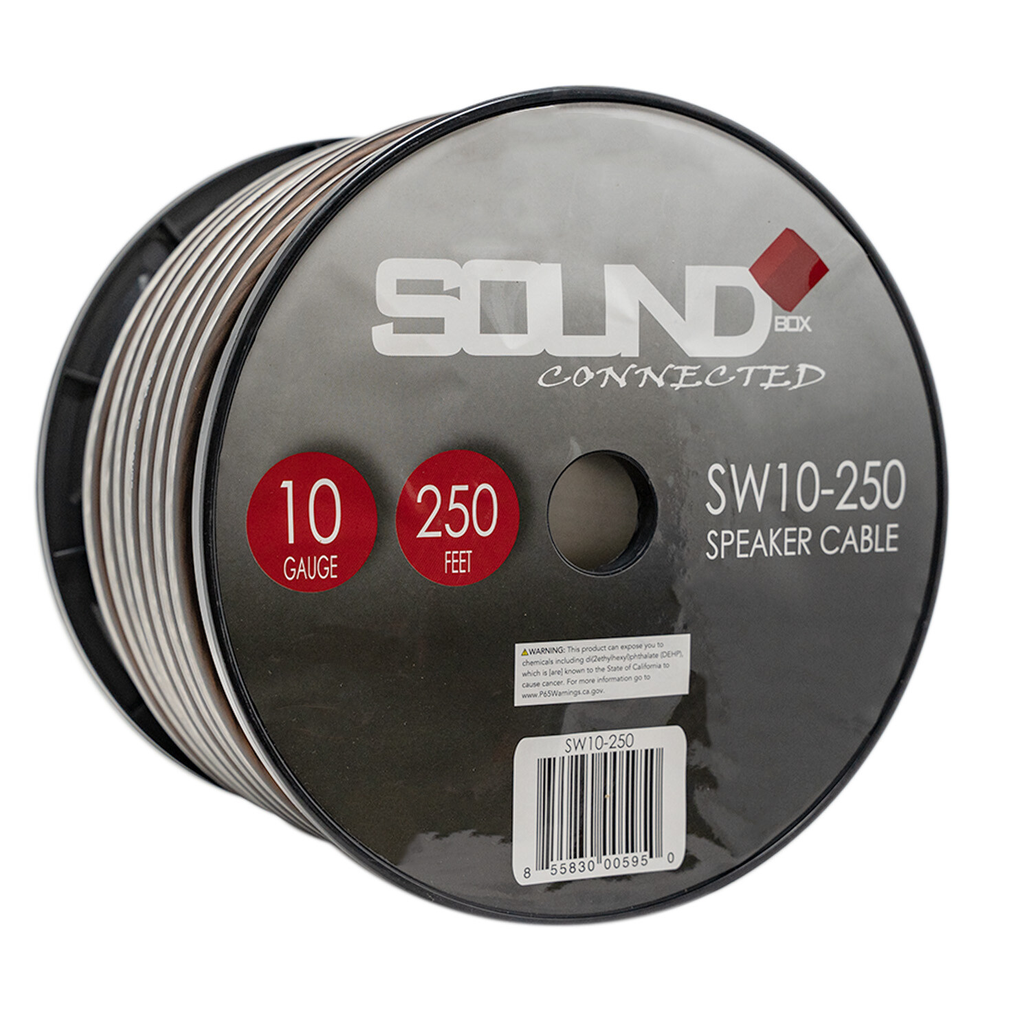 SoundBox SW10-250, 10 Gauge Home / Car Speaker Wire Spool - 250' | eBay