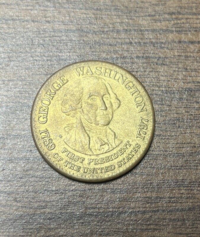 1789-1797 George Washington 1st President Large 32mm Token | eBay