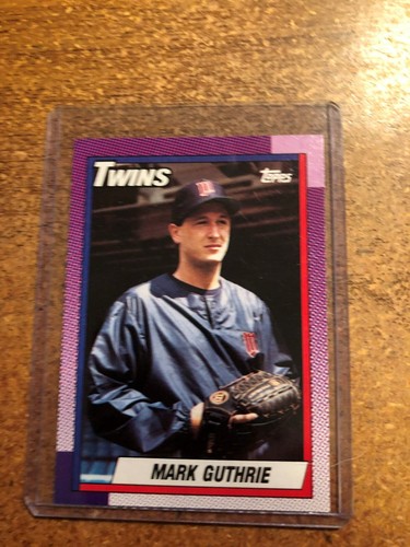 1990 Topps Baseball # 317 Mark Guthrie RC | eBay