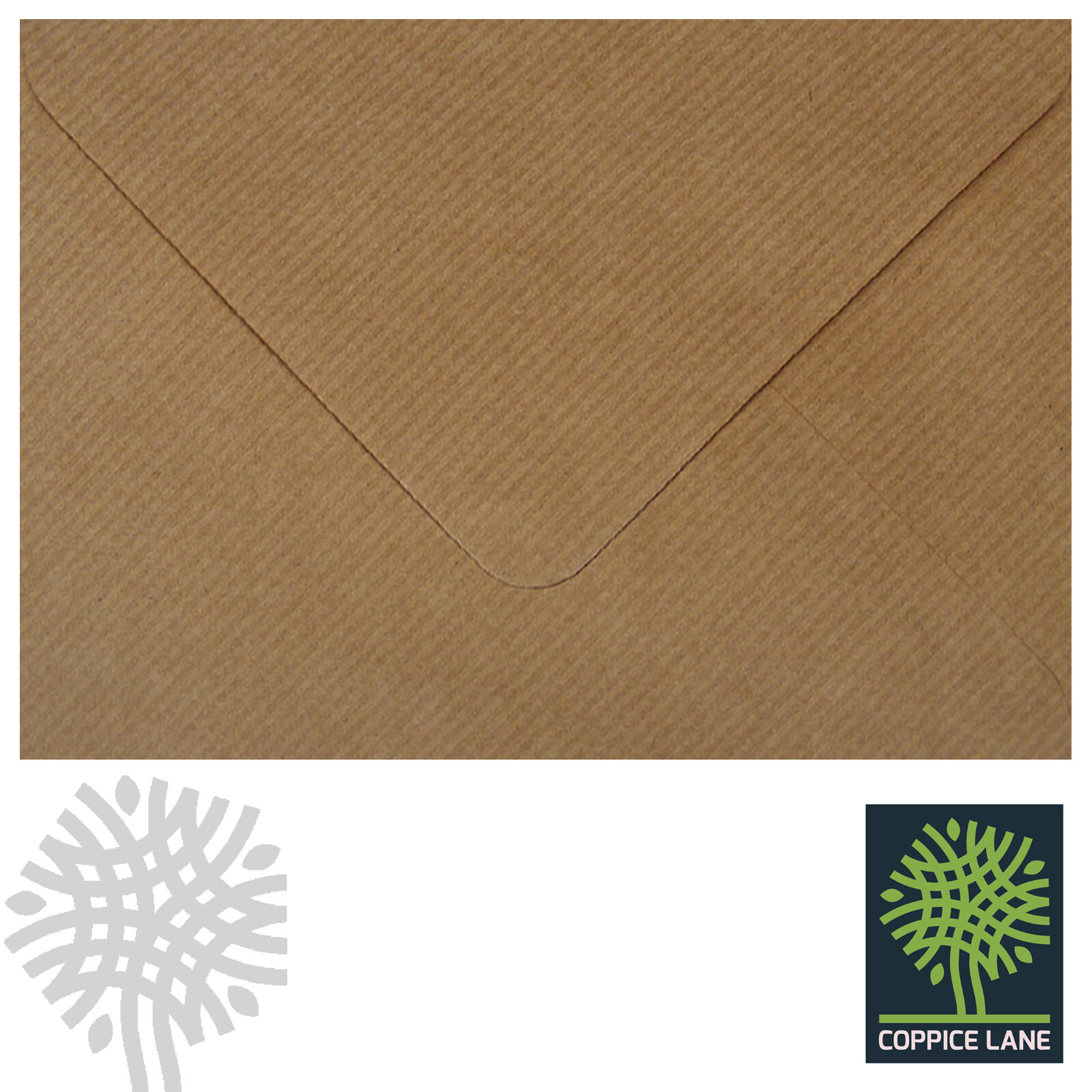 Brown Ribbed Kraft 5 x 7 inch Premium Quality 100gsm Envelopes - 133 mm ...