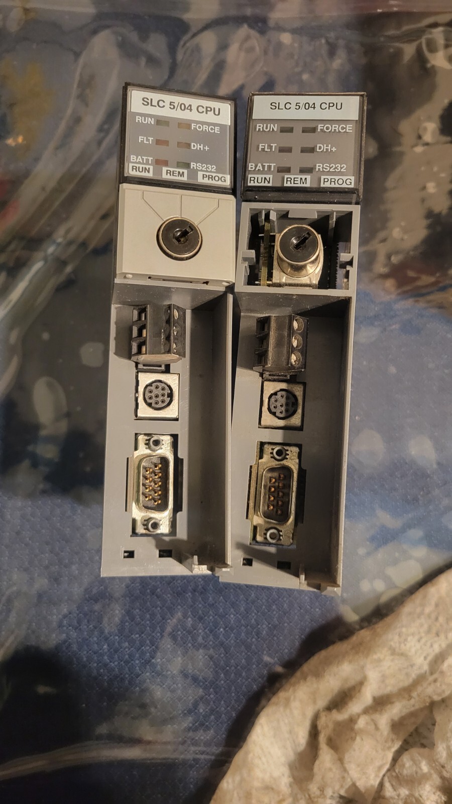 ALLEN BRADLEY 1747-L541 SER C REV 7 SLC 500 PROCESSOR UNIT 5/04 CPU ...