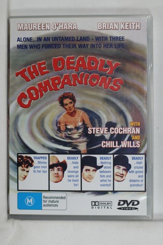 The Deadly Companions - Maureen O'Hara Brian Keith - Reg 0 Like New ...