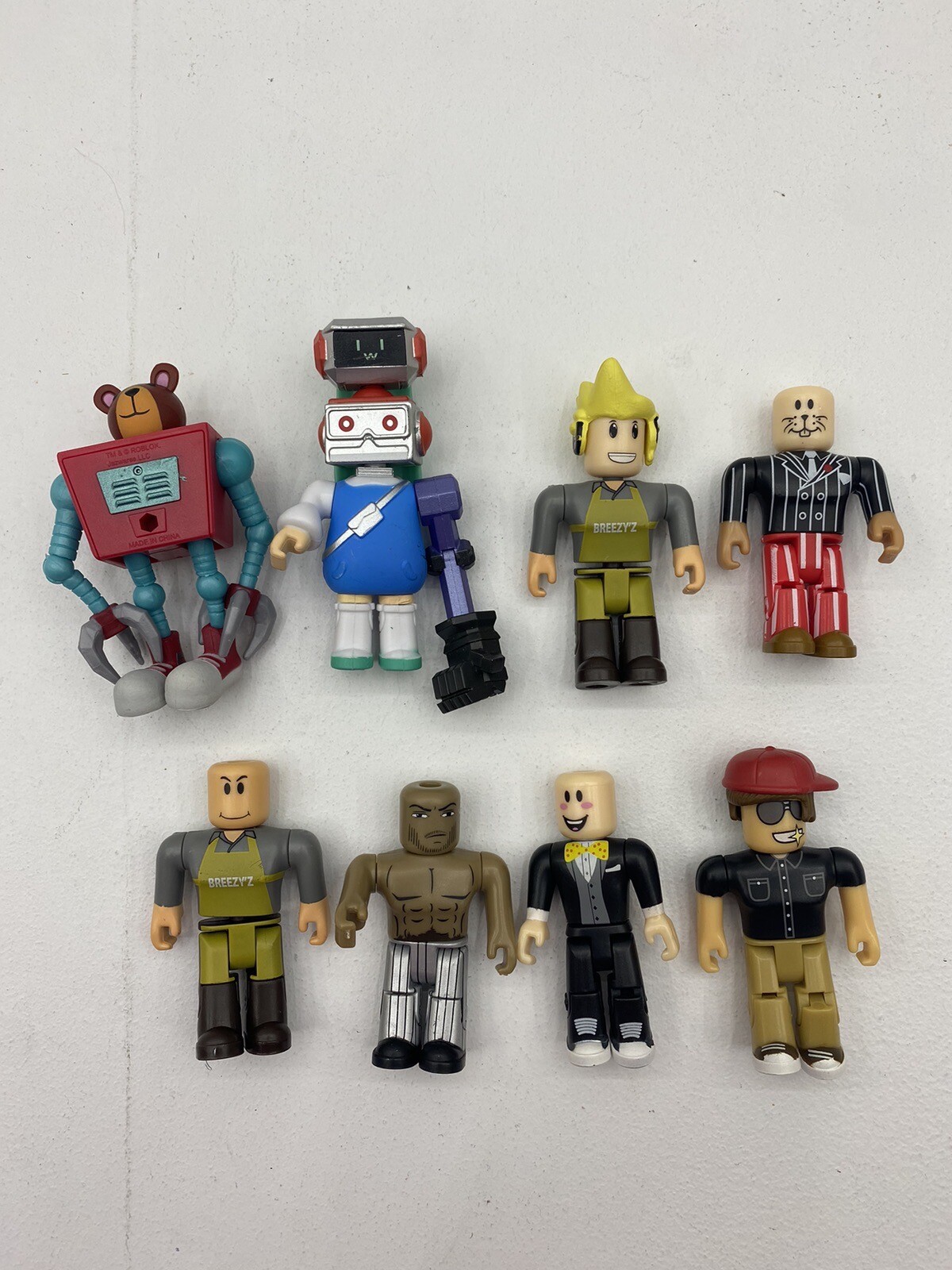 #4 Lot Of 8 Roblox Toy Figures Kids Video Game Toy | eBay