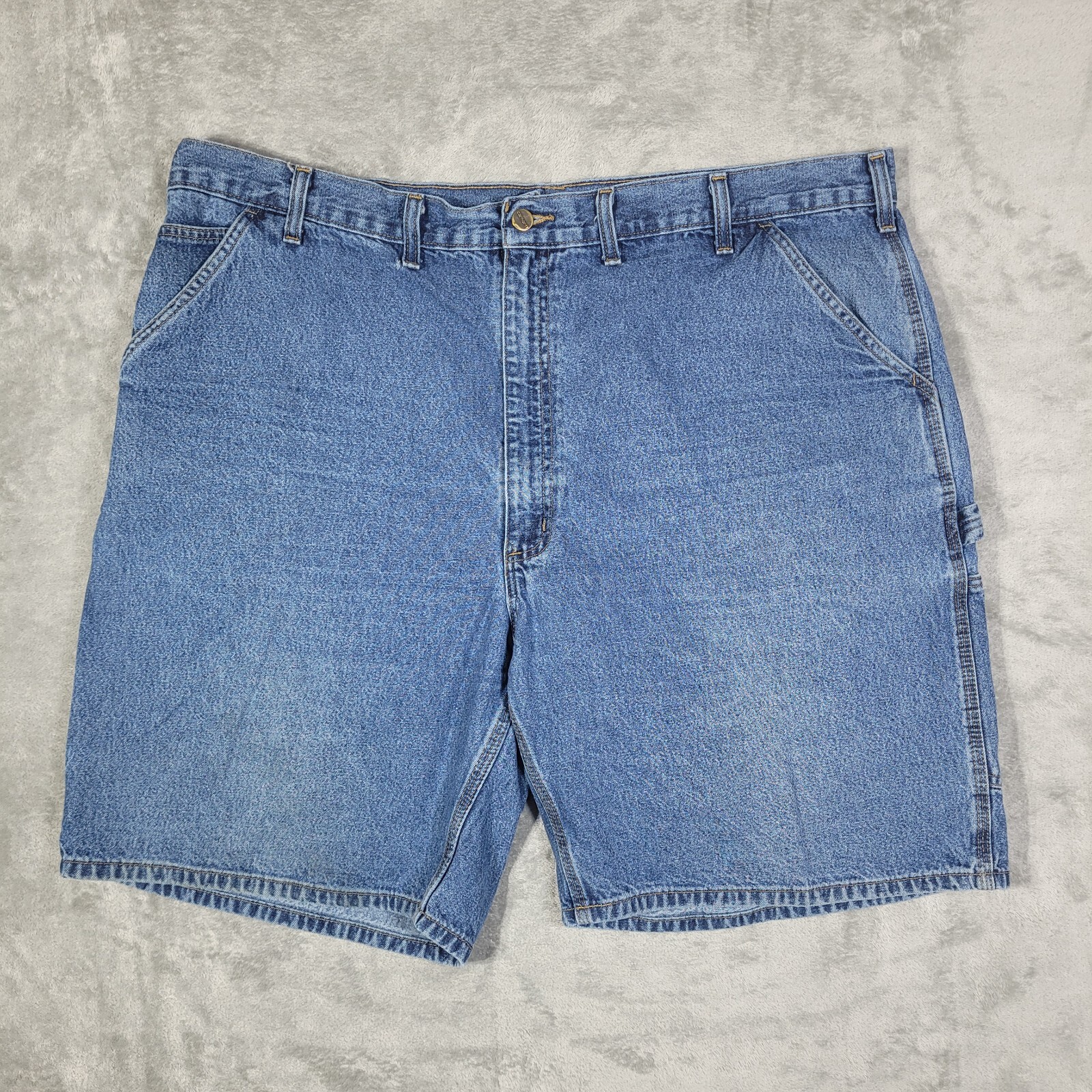 Carhartt Shorts Carpenter Denim Mens Size 44 Measure 44x8 Blue Cotton ...