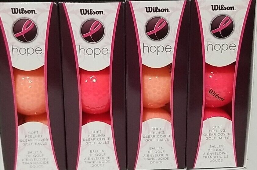 Wilson Hope Golf Balls Pink, Dozen Breast Cancer ~ New | eBay