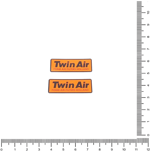 2 Twin Air stickers Vintage Motocross AHRMA Works Supercross VMX Honda ...