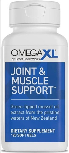 Omega XL 120ct by Great HealthWorks Small, Potent,Joint Pain Relief ...