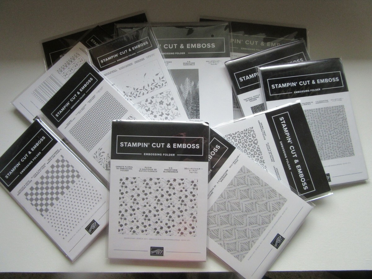 Embossing Folders For Card Making 5 X 7 Plastic Embossing Folder 4-3/4 ...