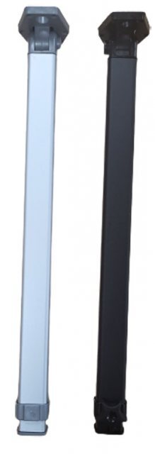 Campervan Caravan Folding Telescopic Table Aluminium Leg - BLACK | eBay UK