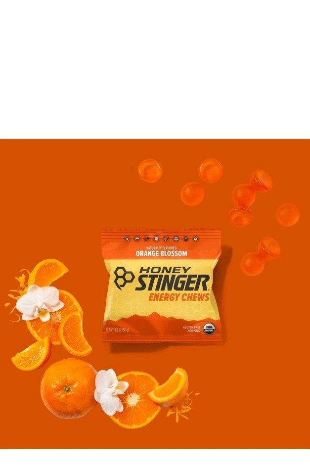 Honey Stinger Energy Chews 4 Pack, All-Natural Athletic Performance ...