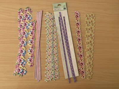 Floral Scrapbooking Paper Craft Borders Edges | eBay