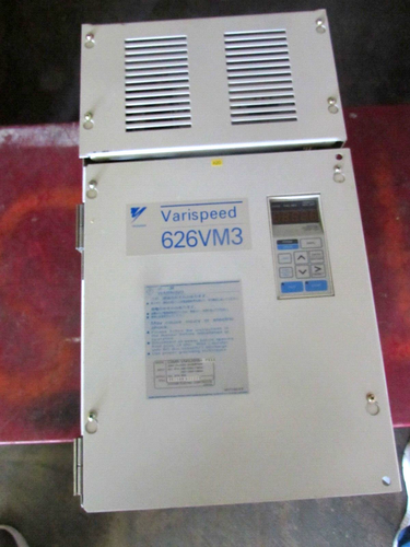 YASKAWA VARISPEED 626VM3, CIMR-VMS20150-PXXX, 3ph/ 200V/ 90A,TAKEOUT ...