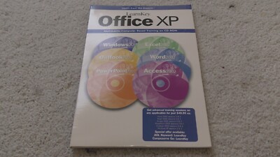 LearnKey Office XP Training CD-ROM Set Windows Excel Word NOS Free Shipping 2002 | eBay