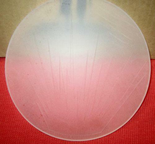 Frankart Replacement 8-1/8" frosted Sunburst glass disc shade for Art ...