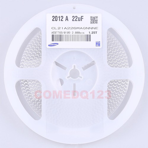 2000PCS/Reel 0805 22uF 25V X5R ±20% CL21A226MAQNNNE Ceramic Capacitors ...