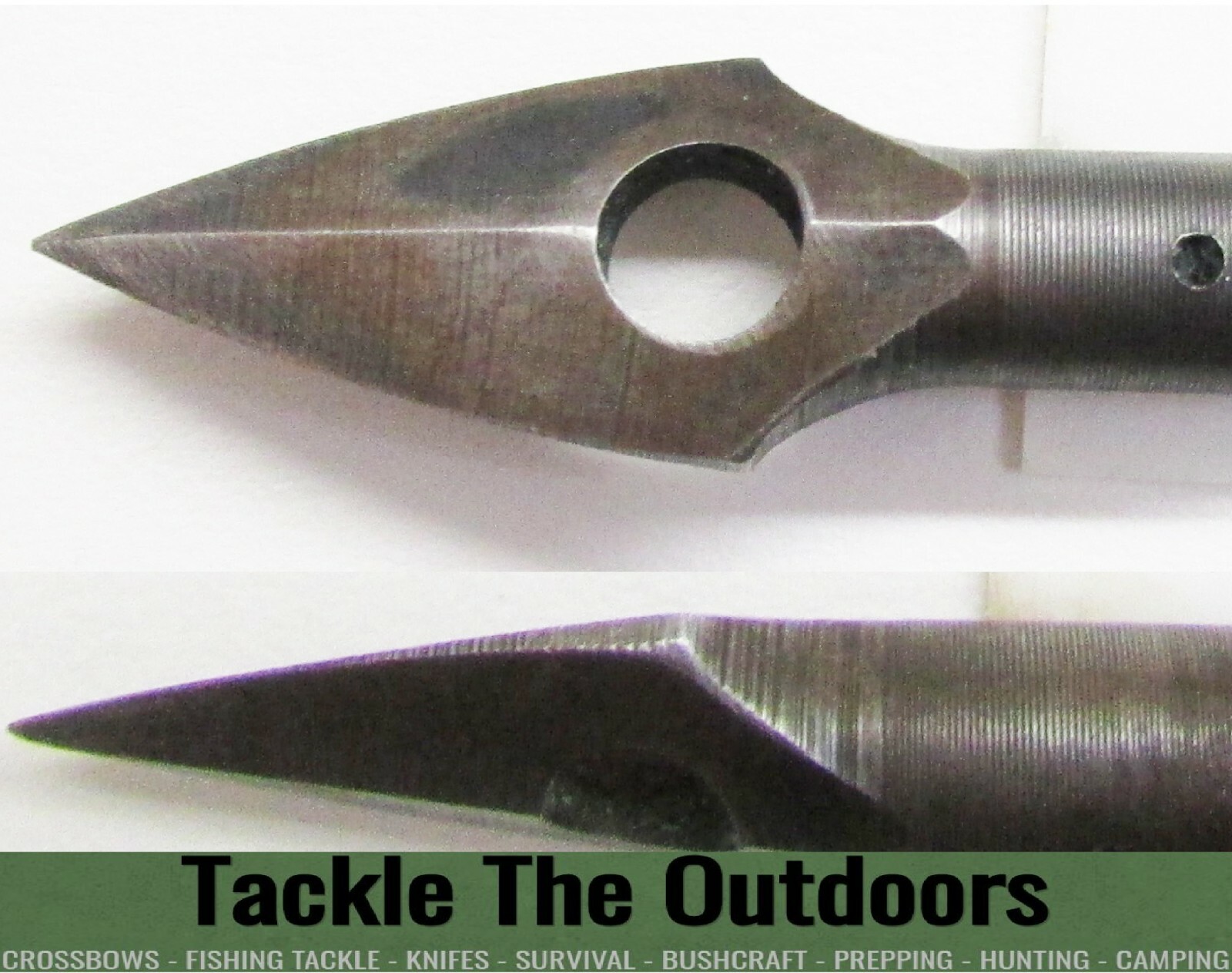 20" Crossbow Bolts With Fixed Solid Steel Armour Piercing Bodkins PACK ...