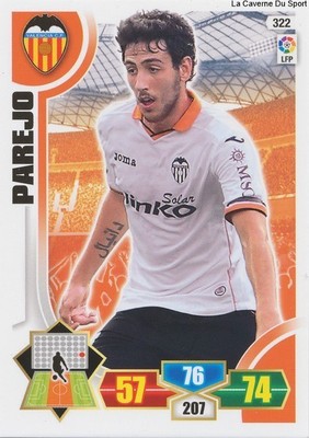 322 PAREJO # ESPANA VALENCIA CF QPR CARD PANINI ADRENALYN LIGA 2014 | eBay