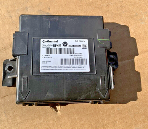 2013-2016 Dodge Dart Theft locking Module Receiver Hub Under Pkg Deck ...