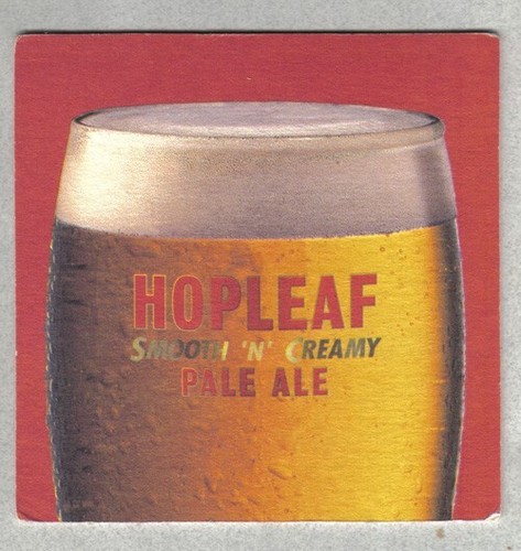 Beer coaster - Malta - "Hopleaf Pale Ale" | eBay