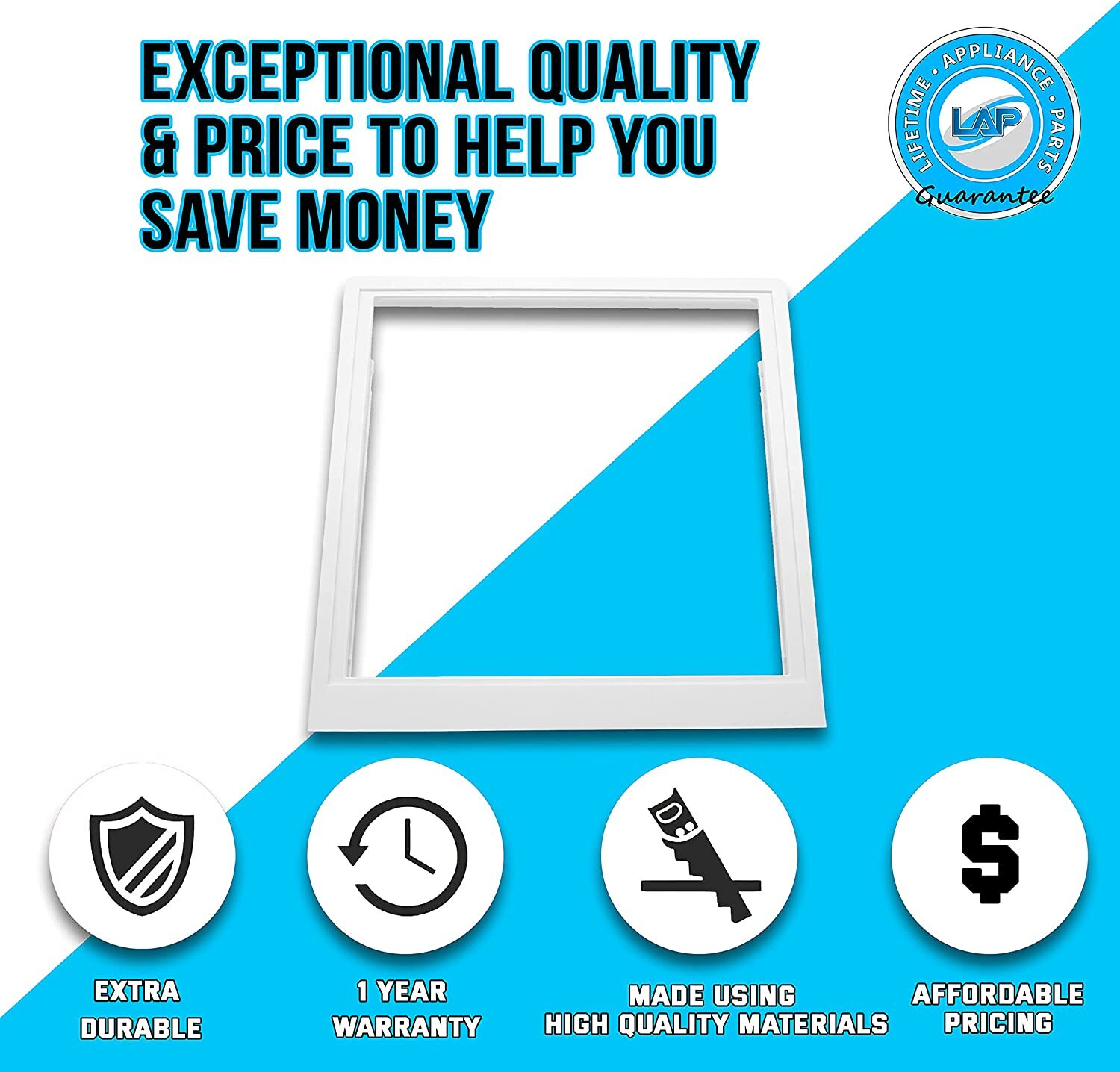 240350903 Lower Crisper Pan Cover Compatible with Frigidaire ...