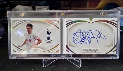 2021 Panini Immaculate Heung-Min Son Signature Auto Booklet /99 | eBay