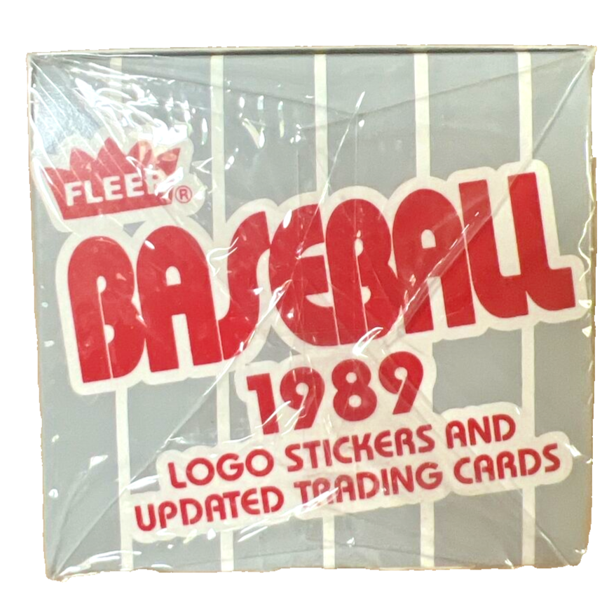 Lot (2) FLEER 1989 - MLB Baseball 132 Cards & 22 Stickers-FACTORY ...