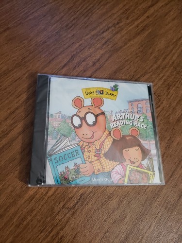 Arthur’s Reading Race Cd Rom by living books Users Guide New And ...