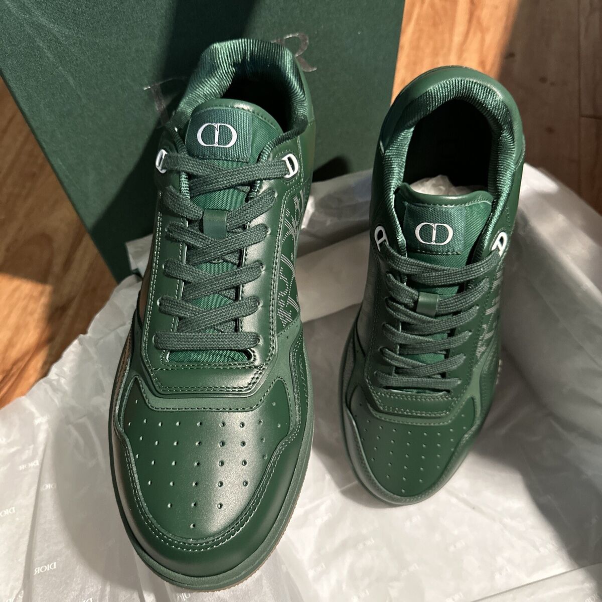 World Tour B27 Green Dior Oblique Galaxy Calfskin Leather World Tour B27 Green Dior Oblique Galaxy Calfskin Leather