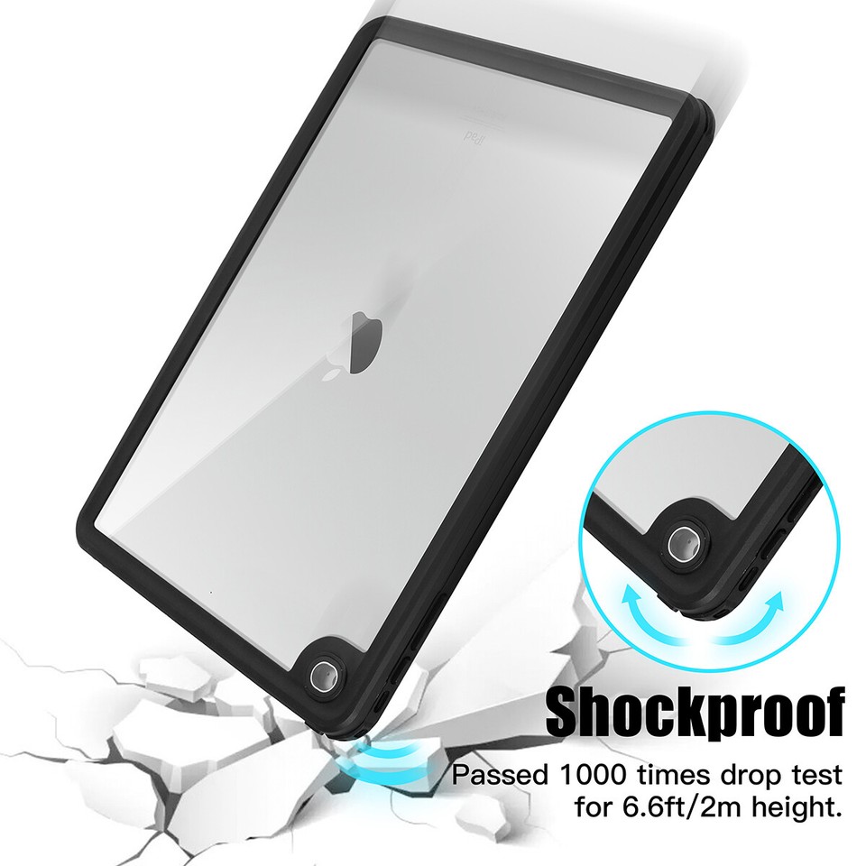 Waterproof Case for iPad 6th/5th Generation 9.7 inch Shockproof Heavy ...