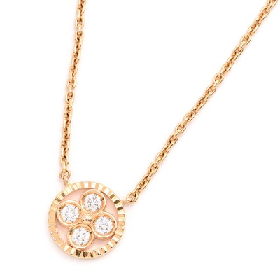 Louis Vuitton Pandanus Sun Blossom BB Necklace Diamond K18PG P0035330 ...