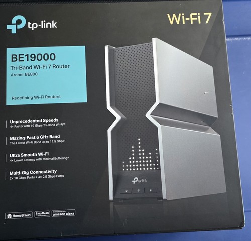 TP-Link Archer BE1900 Tri-Band WiFi 7 Router (Archer BE800) | eBay