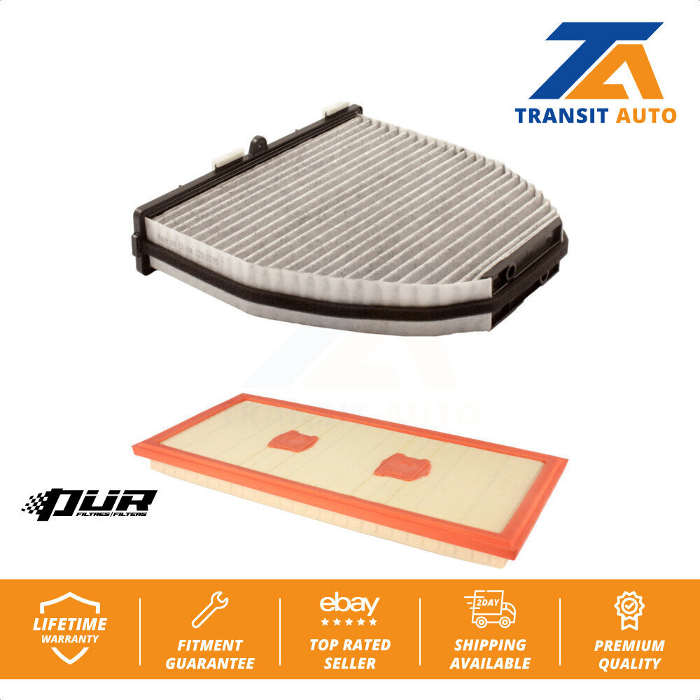 Air And Cabin Filters Kit For Mercedes-Benz E350 GLK350 C300 E400 E550 ...