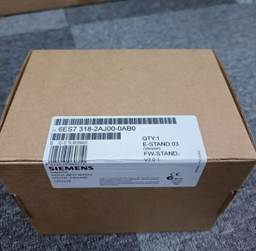 6ES7318-2AJ00-0AB0 1PCS NEW SIEMENS S7-300 CPU 318-2DP 6ES7318-2AJ00 ...