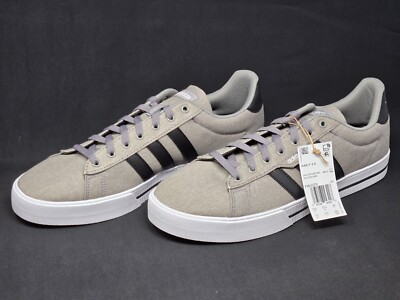 Adidas Daily 3.0 Men's Size 13 Gray White Casual Skateboard Shoes ...