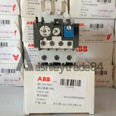 ONE NEW ABB TA42DU-42M Thermal Overload Relay 29-42A | eBay