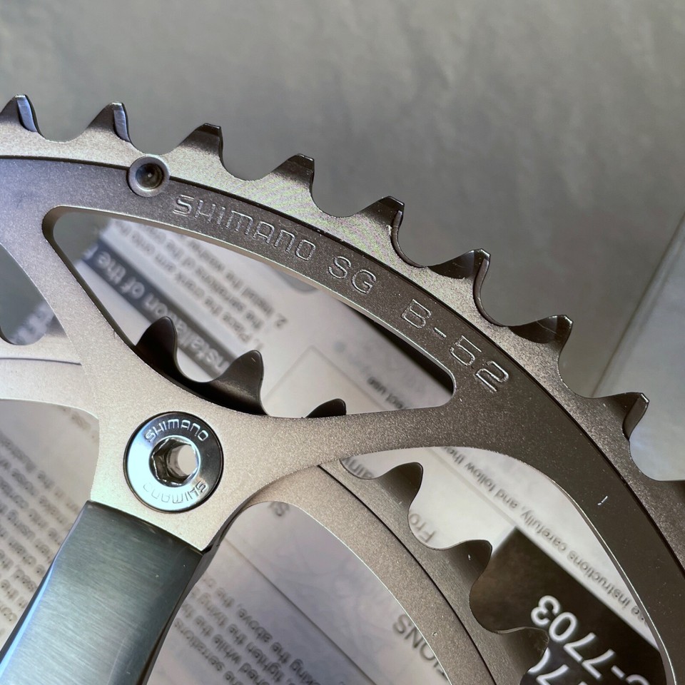 Shimano Crankset FC-7700 (7701) 39x52 170 Mm New In Box Nos Dura Ace | eBay