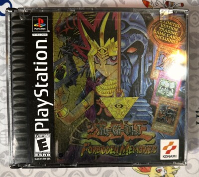 Yu-Gi-Oh Forbidden Memories (PlayStation 1 PS1, 2001) Video Game -No ...