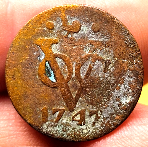 1747 VOC Duit New York Penny WEST FRIESLAND - Shipwreck Coin | eBay
