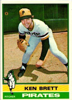 KEN BRETT 1976 Topps #401 FREE SHIPPING B12R4S25P20 | eBay