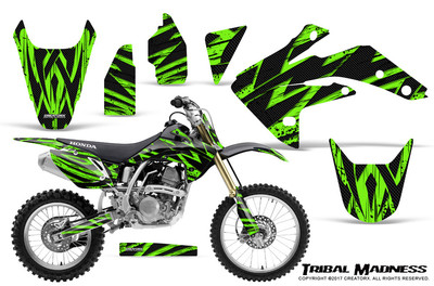 HONDA CRF 150 R CRF150R 07-16 CREATORX GRAPHICS KIT DECALS TRIBAL ...