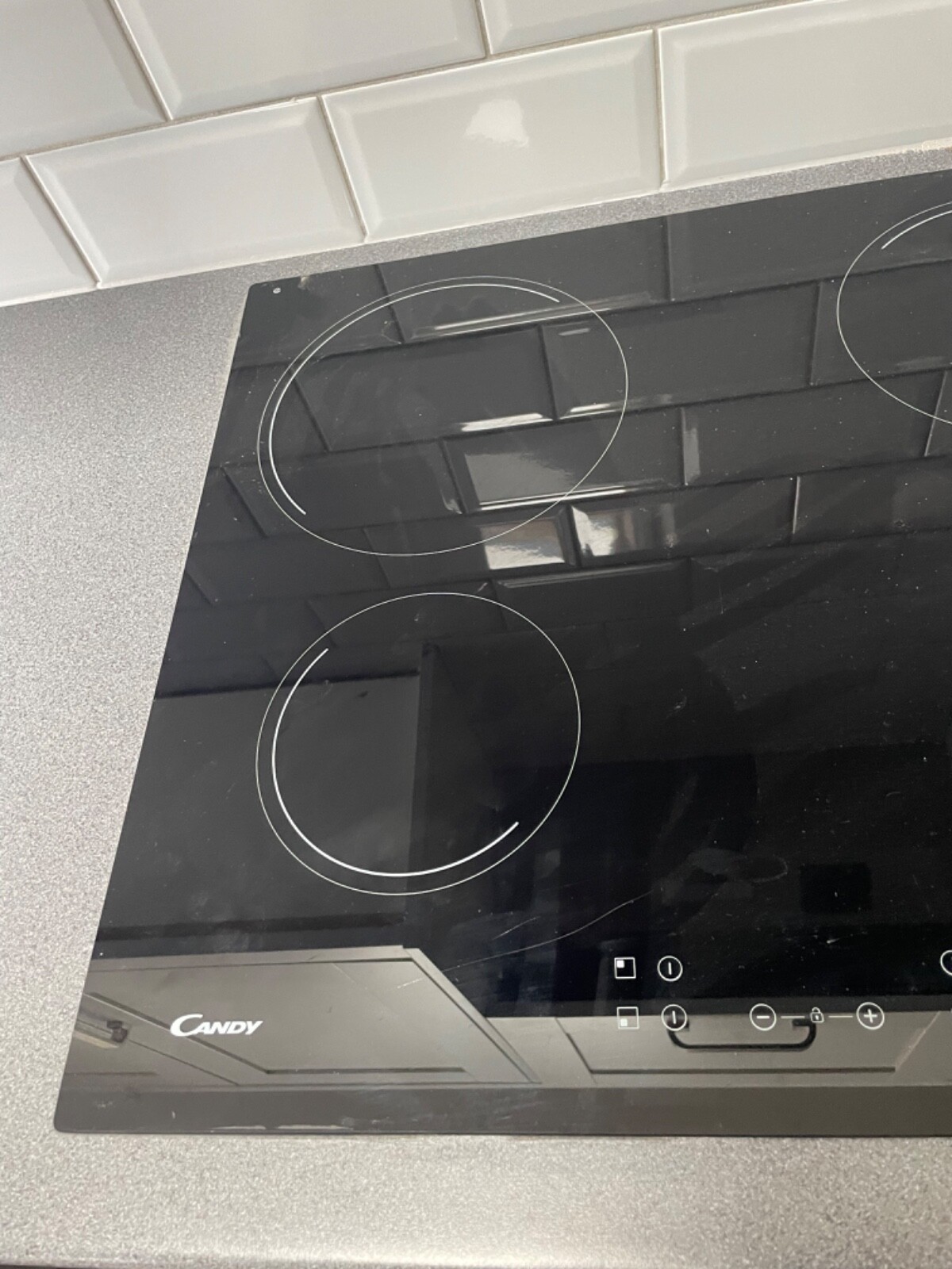 Candy electric hob cooker black | eBay UK