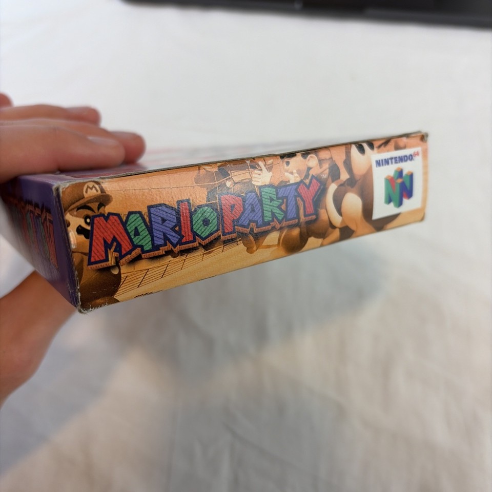 Mario Party (Nintendo 64, 1999) With Authentic Box Tested 64123000064| eBay