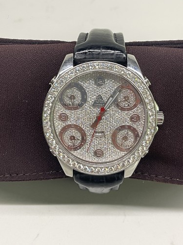 Jacob & Co Five Time Zone Automatic- Diamond dial and diamond bezel ...