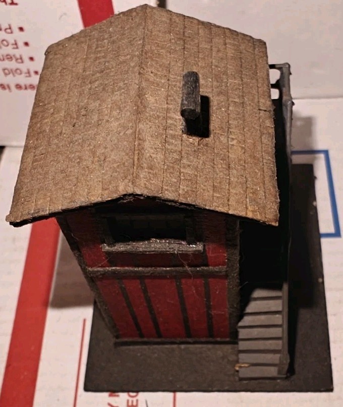 Wood Campbell? Scratch Built - HO Scale - Switch/Signal Tower | eBay