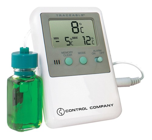 Control Company 4127 Traceable Refrigerator/Freezer Thermometer with ...