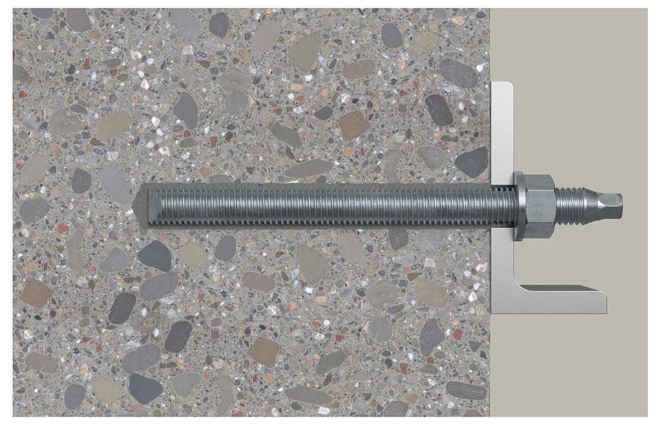 M16 X 250mm Rg M 5.8 Acier BZP Fileté Galvanisé Tiges , 10 Paquet ...