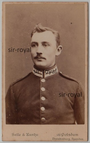 Garde-Soldat - Potsdam / Selle & Kuntze - Foto CDV | eBay.de